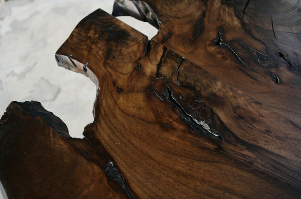 Lars Zech table by Heerenhuis with Italian walnut (exclusive video)